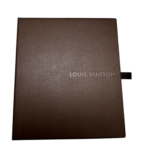 Louis Vuitton | Accessories | Louis Vuitton Empty Brown Drawer Slider ...